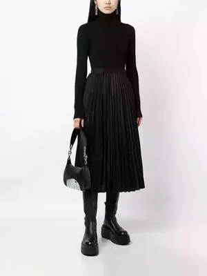 Junya Watanabe High-waist Pleated Skirt