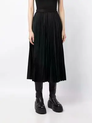 Junya Watanabe High-waist Pleated Skirt