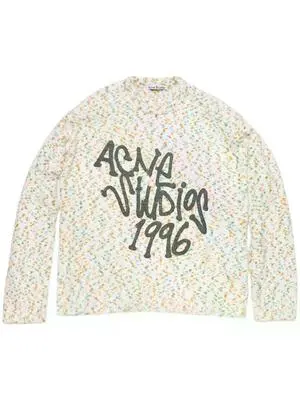 Acne Studios Printed Crew Neck Sweater