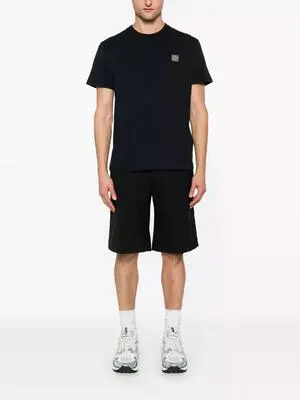Stone Island Compass-motif T-shirt - Blue