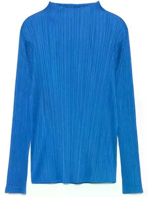 Issey Miyake Plissé Top - Blue