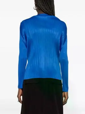 Issey Miyake Plissé Top - Blue
