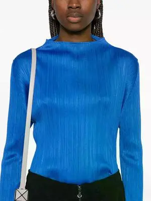 Issey Miyake Plissé Top - Blue