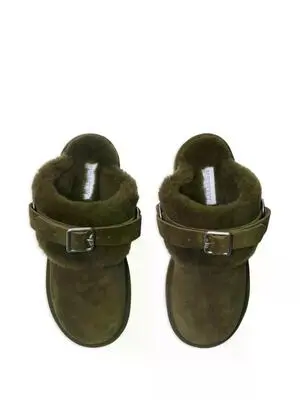 Burberry Calf Suede Slippers