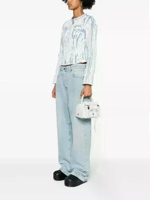 Acne Studios Logo-pendant Leather Mini Bag