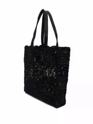 Dolce & Gabbana Beatrice Cordonetto Lace Medium Tote Bag