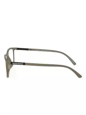 Emporio Armani Rectangle-frame Glasses