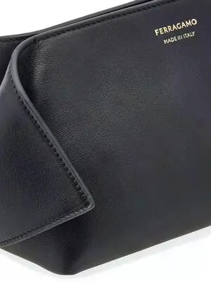 FERRAGAMO Leather Makeup Bag