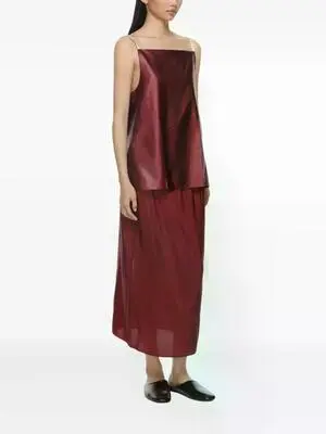Carven Satin Tank Top