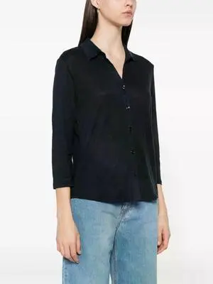 Majestic Filatures Slub-texture Shirt