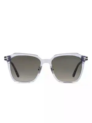 TOM FORD Sunglasses With Transparent Frame - Grey