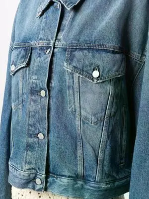 Acne Studios Cropped Denim Jacket