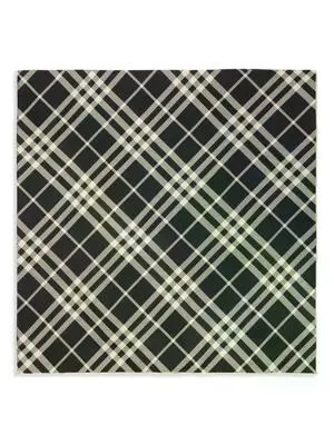 Burberry Check Scarf - Black