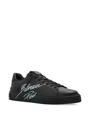 Balmain Leather Sneakers