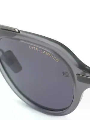 Dita Round Pilot Sunglasses