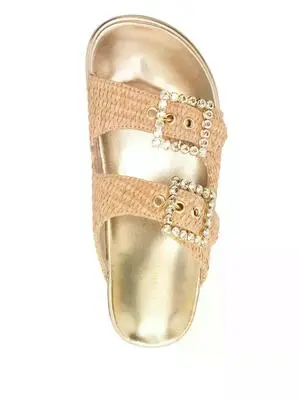 LE SILLA Raffia Sandals