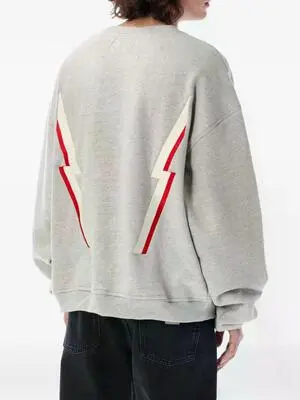 Rhude Logo-embroidered Cotton Sweatshirt