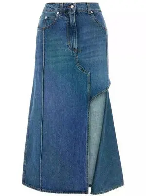 Alexander Mcqueen Belted Skirts