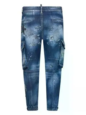 Dsquared2 Embellished Cargo Jeans