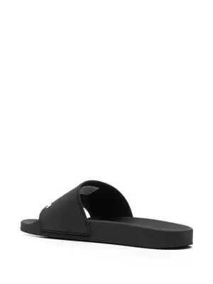 Balenciaga Logo-embroidered Pool Slides