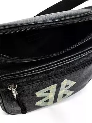 Balenciaga Logo Print Belt Bag