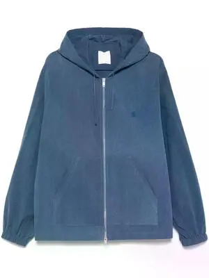 Givenchy 4g-motif Cotton Hoodie - Blue