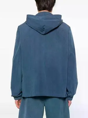 Givenchy 4g-motif Cotton Hoodie - Blue