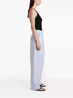 Proenza Schouler White Label Eleanor Paint Trousers - Blue