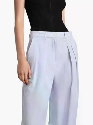 Proenza Schouler White Label Eleanor Paint Trousers - Blue