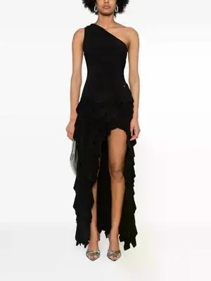NISSA Ruffled Maxi Dress