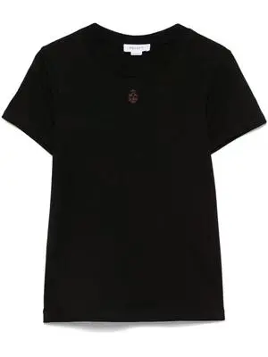 Alexander Mcqueen Embroidered T-shirts For Women