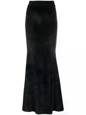 Gcds Velvet Maxi Skirt