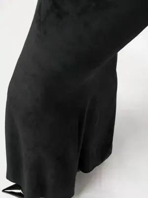 Gcds Velvet Maxi Skirt