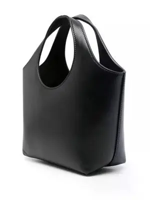 Balenciaga Cracked Texture Tote Bag - Black