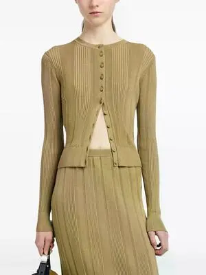 Proenza Schouler Currin Cardigan - Neutrals