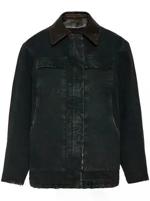 Prada Triangle-logo Canvas Jacket