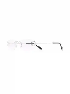 Cartier Square-frame Rimless Glasses