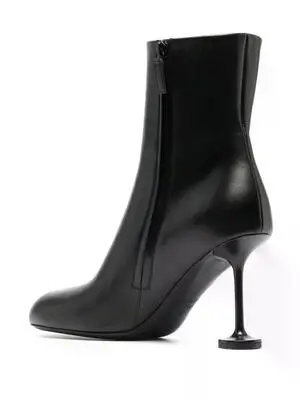Balenciaga 90mm Leather Ankle Boots