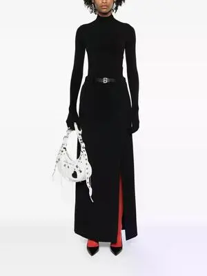 Balenciaga Slit Tailored Maxi Skirt