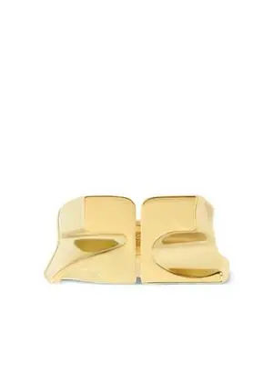 COURREGES Ac Signet Ring - Gold