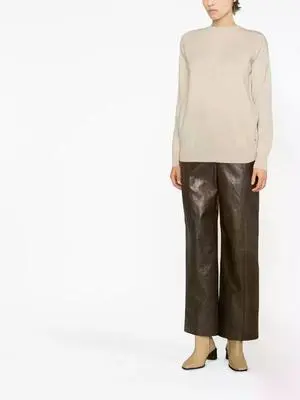 Lorena Antoniazzi Front Seam Knitted Sweater