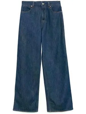 Gucci Wide-leg Indigo Jeans