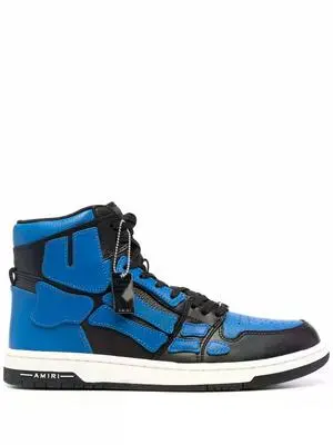 Amiri Skel High-top Sneakers - Blue