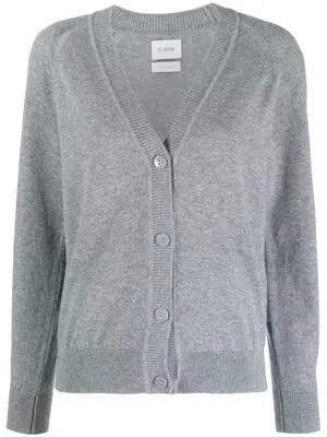 BARRIE V-neck Cashmere Cardigan