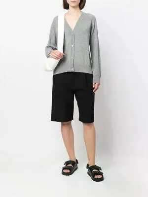 BARRIE V-neck Cashmere Cardigan