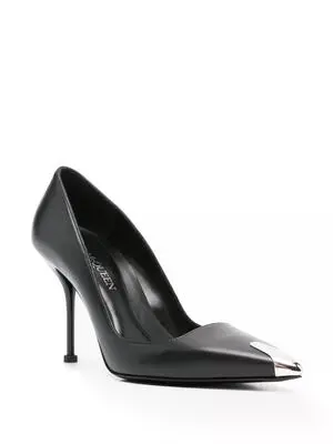 Alexander McQueen Punk 90mm Leather Pumps