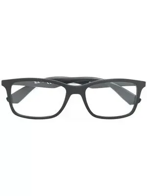 Ray-ban Rectangle Frame Glasses - Black