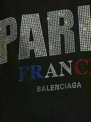 Balenciaga Logo-studded T-shirt