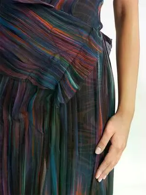 Etro Printed Silk Maxi Dress