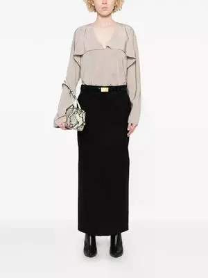 Helmut Lang Scarf Blouse
